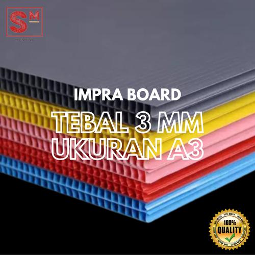 Jual Impraboard / Infraboard 3 mm ukuran A3 (30 x 42 cm) - Kota Bandung ...