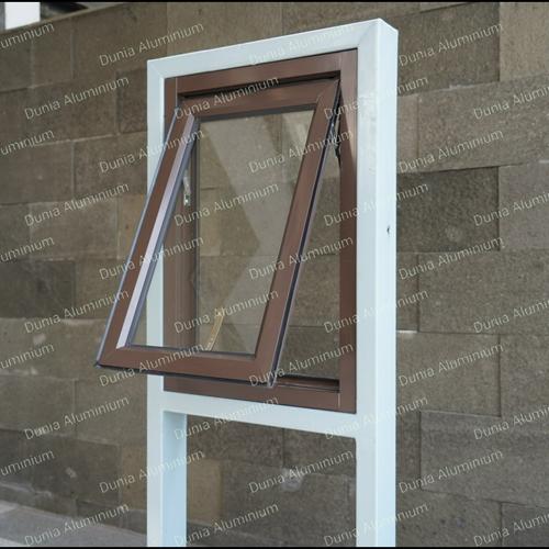 Jual Jendela Bovenli Aluminium Bouven Bouvenlight L90 x T60 - Cokelat ...