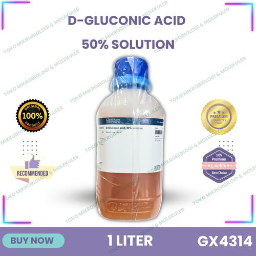 Jual D-Gluconic Acid, 50% Solution | C6H12O7, 1 Liter - Kab. Bogor ...