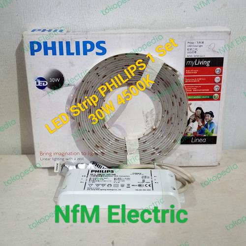 Jual PHilips LED Strip 30729/30730 12V 30W/ LED COVE LIGHT 30W 4500K ...