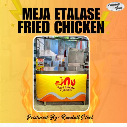 Jual MEJA ETALASE / MEJA DISPLAY / MEJA FRIED CHICKEN, CABINET ...