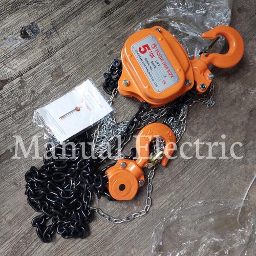 Jual Nagasaki Takel 5 Ton 5 Meter Chain Block Kerekan Manual - Jakarta ...
