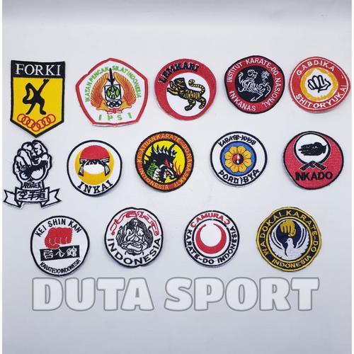 Jual Logo Lambang Badge Emblem Karate Silat Taekwondo FORKI INKAI IPSI ...