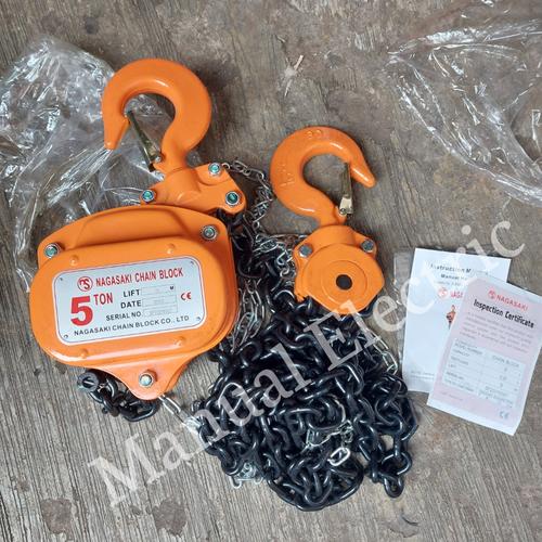 Jual Chain Block Takel 5 Ton 3 Meter - Alat Angkut Manual Nagasaki ...