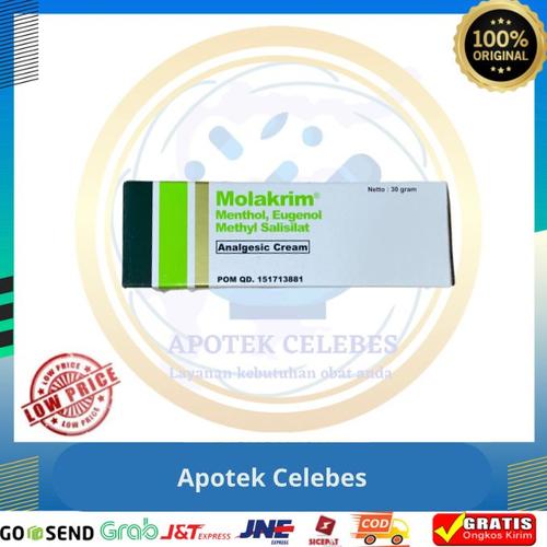 Jual Molakrim cream - Kab. Bogor - APOTEK CELEBES FARMA | Tokopedia