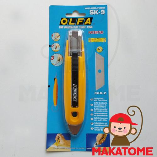 Jual Olfa SK-9 Safety Cutter with tape slitter jepang japan SK9 knife - Kota Tangerang Selatan ...