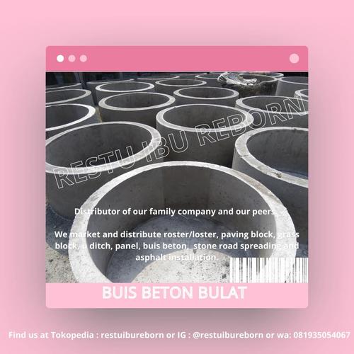 Jual BUIS BETON BULAT Diameter 80 ( GORONG - GORONG / SALURAN AIR ...