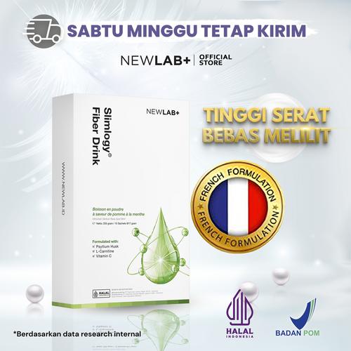 Promo Newlab Fitlogy Fiber Drink Apple Mint Minuman Fiber Probiotik 15s ...