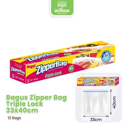 Jual BAGUS 21455 ZIPPER BAG 33*40 12S - Kota Surabaya - willow baby ...