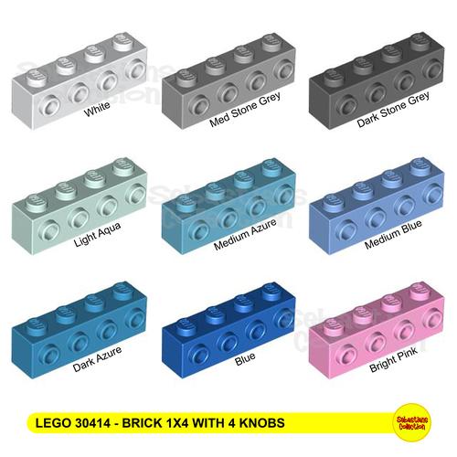 Jual LEGO 30414 - BRICK 1X4 WITH 4 KNOBS - D Stone Grey - Jakarta Barat ...