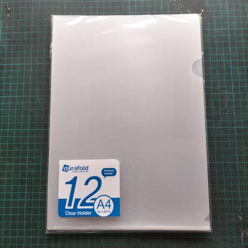 Jual CLEAR HOLDER A4/ MAP L / MAP PLASTIK UKURAN A4 HARGA SATU LUSIN ...