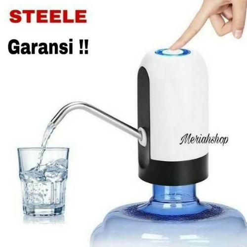 Jual O + GARANSII Pompa Galon Air Otomatis Steele DP-02 Elektrik Pump ...