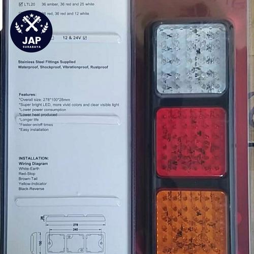 Jual Lampu Combinasi Mobil LV Tambang LED ARW 12 - 24 VDC High Quality ...