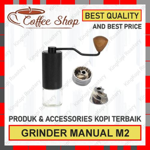 Jual Alat Grinder Penggiling Kopi Manual M2 Stainless Conical Burr ...