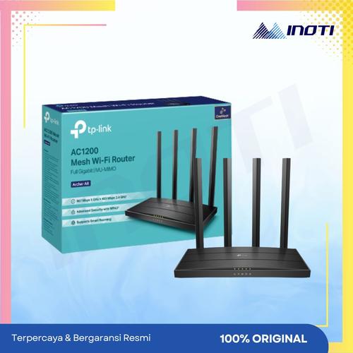 Jual ARCHER A6 AC1200 Wireless MU-MIMO Gigabit Router TP-LINK - Jakarta ...
