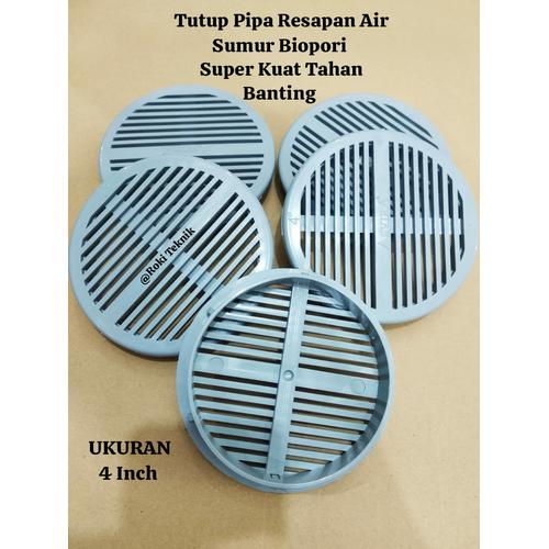 Jual Tutup Lubang Biopori / Saringan Penutup Pipa Pralon 4Inch - Tutup ...