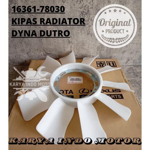 Jual kipas radiator Toyota Dyna 110 130 12v dan Hino Dutro 110 16361 ...