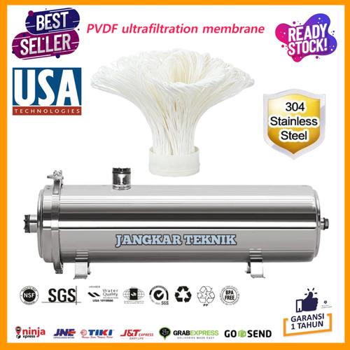 Jual Ultrafiltrasi PVDF Water Pre Filter 10.000 LPH UF PVDF 10.000 LPH ...