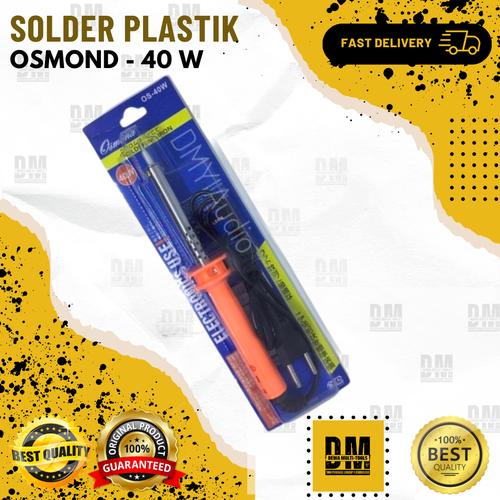 Jual Solder Plastik Osmond 40 W Solder Iron PVC Solder Listrik Orange ...