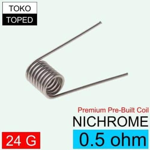 Jual [AN] Nichrome Pre-Built Coil 0.5 Ohm - nikrom rda rdta rta Kantal ...