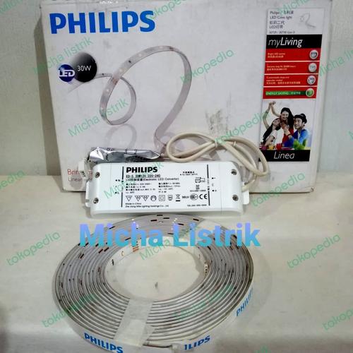 Jual LED Strip PHILIPS 12V 30W Outdoor/ Philips 30W 12V 4500K 1Set Gell ...