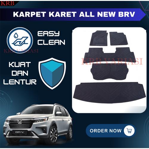 Jual Karpet Karet Alas Lantai Mobil HONDA All New BR-V 2022 / Karpet ...