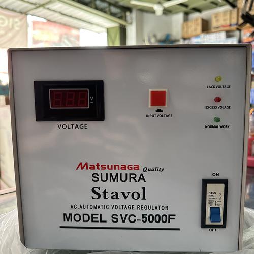 Jual Stavol digital 5000 watt Matsunaga Stabilizer 5000VA - Kota ...