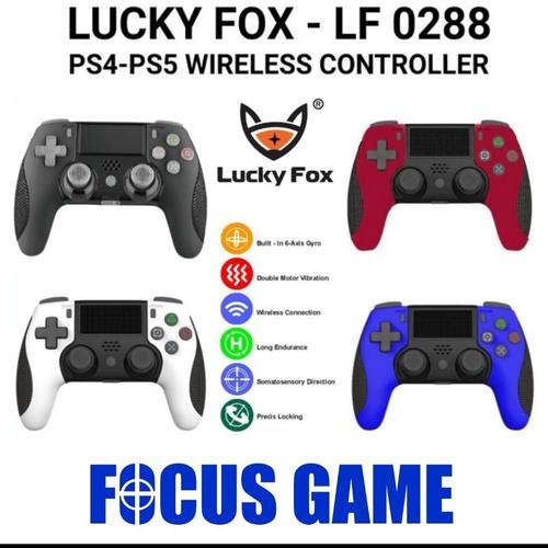 Jual Stik PS 4 Lucky Fox Wireless Pro Series PS 4 LF 0288 PC Android ...