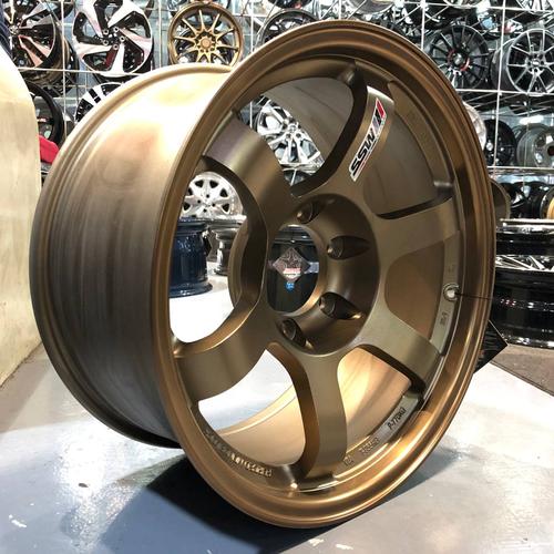 Jual Velg racing SSW Original TE37 9x18 inch PCD 6x139.7 Mobil Pajero ...