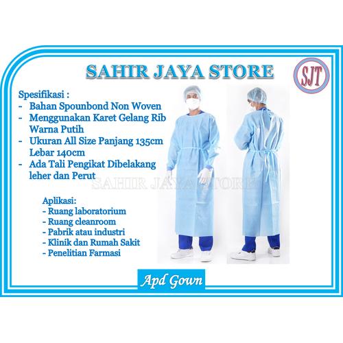 Promo Surgical Gown / Gown APD / Baju Operasi Hazmat Medis Kemenkes Ri ...