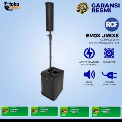 Jual Speaker aktif RCF EVOX Jmix8/Speaker Rcf evox jmix 8 original - Jakarta Barat - AERO AUDIO ...