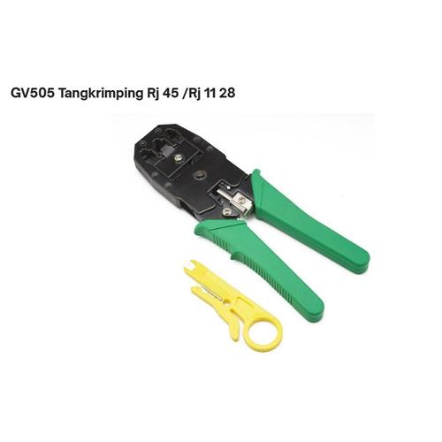 Jual TANG Crimping Tool Triple (RJ-45 + RJ-11 + Cutter) dengan penjepit ...