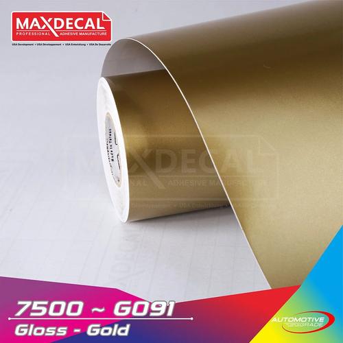 Jual Sticker Skotlet Gold Glossy/Doff Maxdecal Max Decal 7500 G091 M091 ...