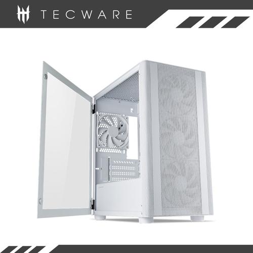 Promo TECWARE FLATLINE MKII WHITE MICRO ATX PC CASE CASING GAMING ...