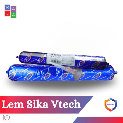 Promo Lem Sika Vtech /Lem Wallpanel /Sealant Sosis Hybrid Warna Putih ...