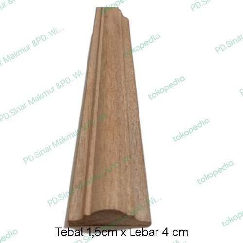 Jual List kayu Moulding - 1,5x3,5x120cm - Jakarta Barat - PD.SINAR ...
