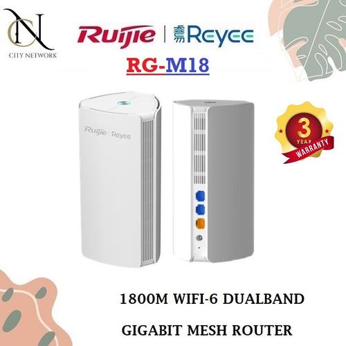 Jual Ruiji Reyee RG-M18 1800M Wi-Fi 6 Dual-band Gigabit Mesh Router ...