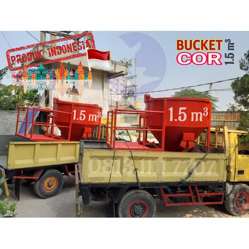 Jual Bucket Cor 1.5 m³ Concrete Bucket Cor + Selang tremi sunny hose 8 ...
