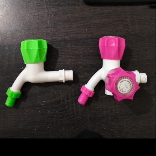 Jual Kran Air Pvc Plastik/Kran Cabang Pvc Plastik ukuran 1/2" in 3/4 ...