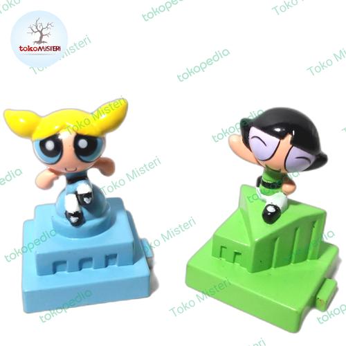 Jual Power Puff Buttercup Bubbles Powerpuff Girls Building CN Jadul ...