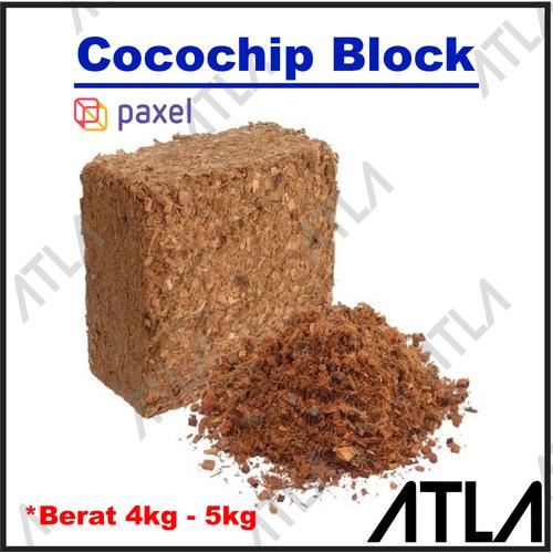 Jual Cocochip Block Media Tanam Sabut Kelapa Hidroponik Coco Chip Husk ...