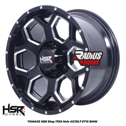 Jual Velg Offroad murah R17 Pcd 6X139,7 HSR TOMAGE Hilux, Fortuner ...