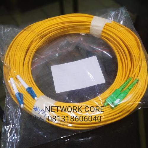 Jual 50m Patchcord SC Apc - LC Upc Fiber Optic Patch Cord SC-LC Core Duplex - 30 Meter - Jakarta ...