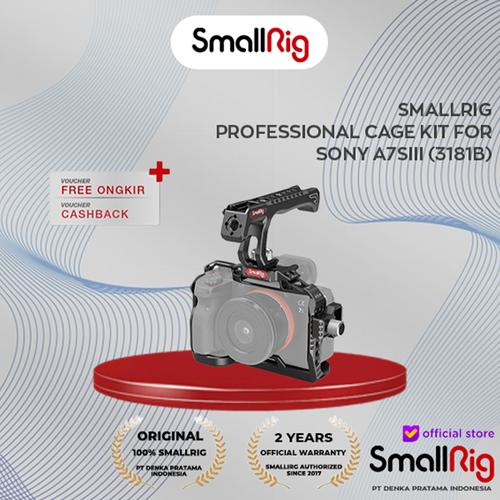 Promo SmallRig Professional Camera Cage Kit for Sony Alpha 7S III | SM ...