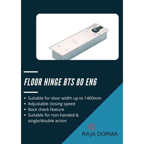 Jual Floor Hinge Dorma BTS 80 BTS 80 / EN 6 / SS Hold Open Dormakaba BTS 80 EN6 Engsel Tanam ...