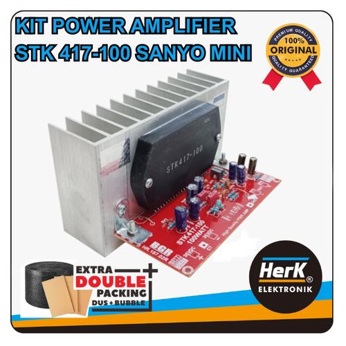 Jual KIT POWER AMPLIFIER STK 417-100 SANYO MINI SIZE AMPLIFIER BELL BGR ...