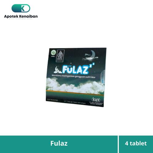 Promo FULAZ STRIP 4 TABLET / MENGATASI GANGGUAN SULIT TIDUR - Kota ...