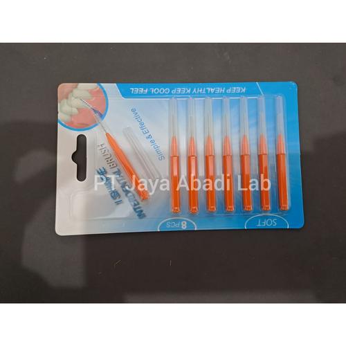 Jual interdental brush sikat gigi orto ortho tusuk gigi kawat behel isi ...