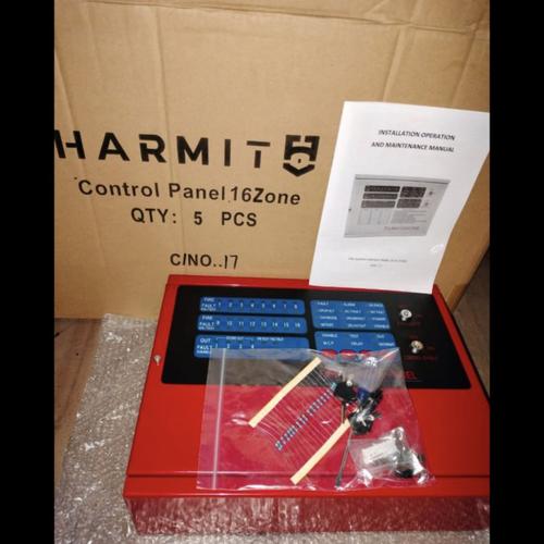 Jual Master Control Panel Fire Alarm 16 Zone HARMIT MCFA PANEL ...
