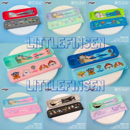 Jual SMIGGLE sendok garpu anak animals stainless 304 BPA FREE sendok ...